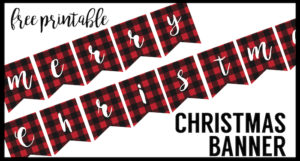 Rustic Plaid Christmas Tags Free Printable - Paper Trail Design