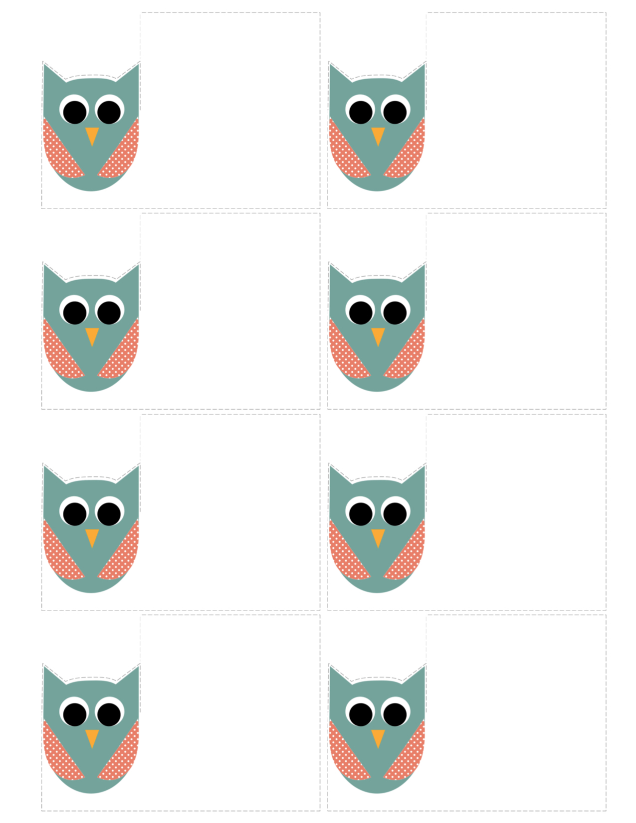 Free Printable Owl Tags {Owl Party} - Paper Trail Design
