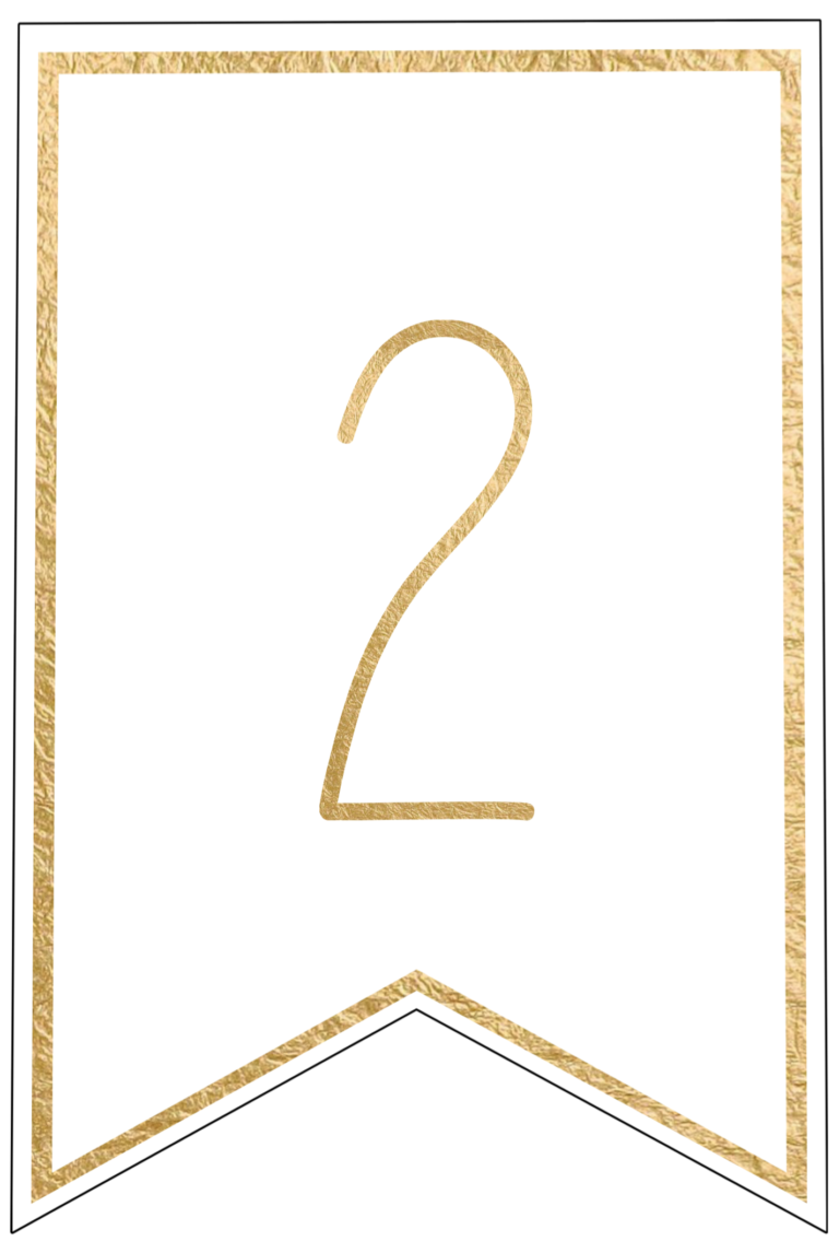 Free Printable Banner Letters Templates - Paper Trail Design