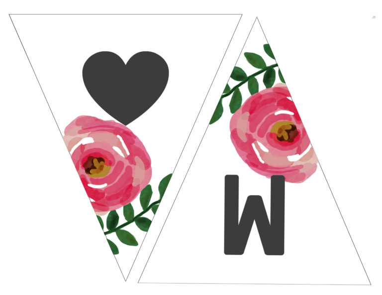 Mother's Day Banner Free Printable - Paper Trail Design