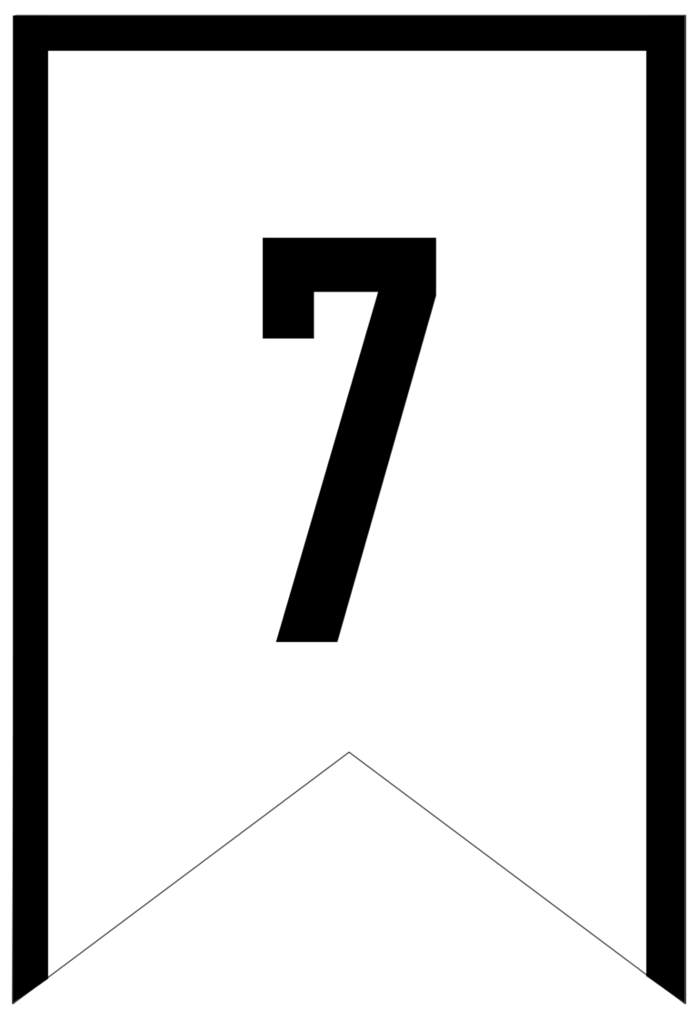 Banner Templates Free Printable ABC Letters - Paper Trail Design