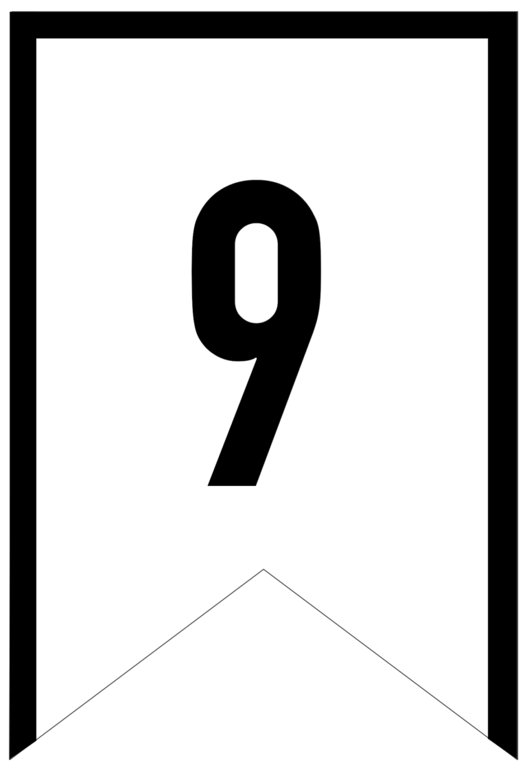 Banner Templates Free Printable ABC Letters - Paper Trail Design