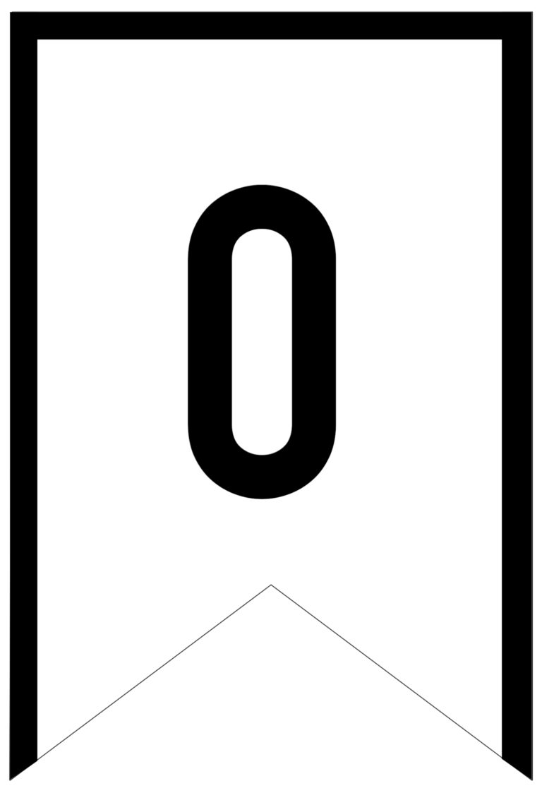 Banner Templates Free Printable ABC Letters - Paper Trail Design