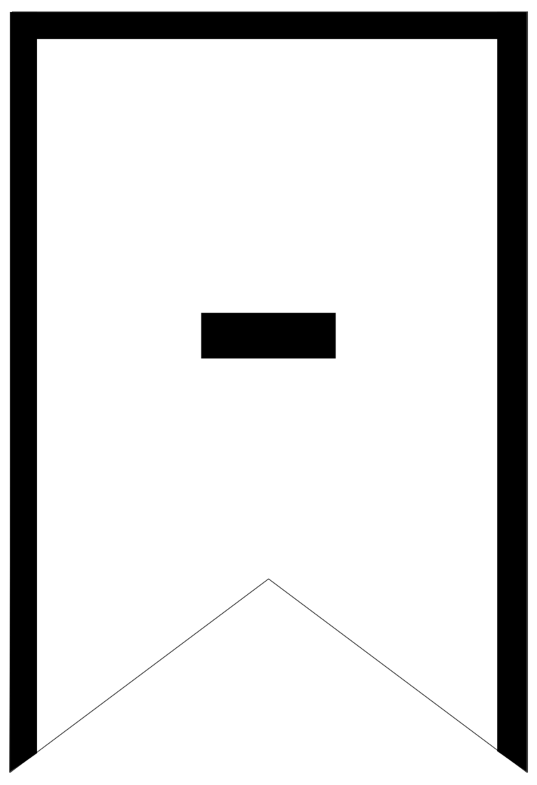 Banner Templates Free Printable ABC Letters - Paper Trail Design