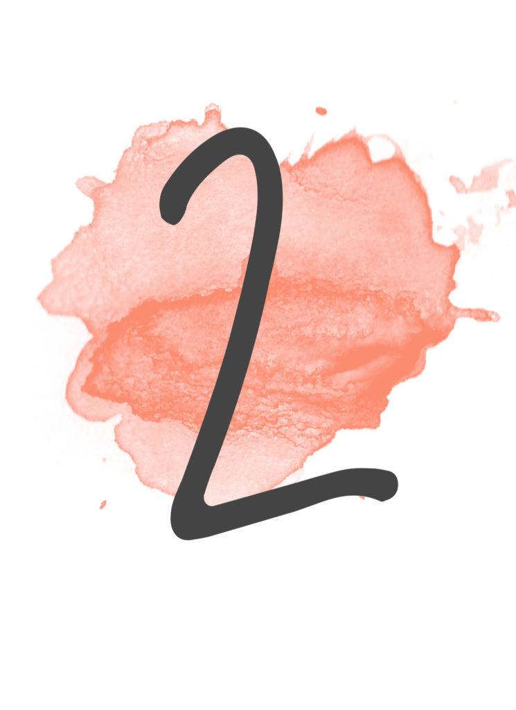 Coral Watercolor Banner Free Printable - Paper Trail Design