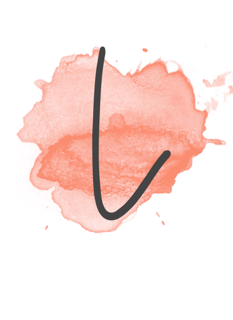 Coral Watercolor Banner Free Printable - Paper Trail Design