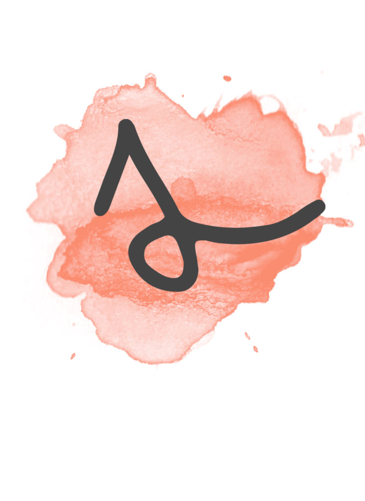 Coral Watercolor Banner Free Printable - Paper Trail Design