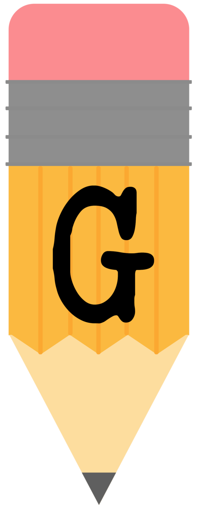 Welcome Back School Banner {Pencil Letters} - Paper Trail Design