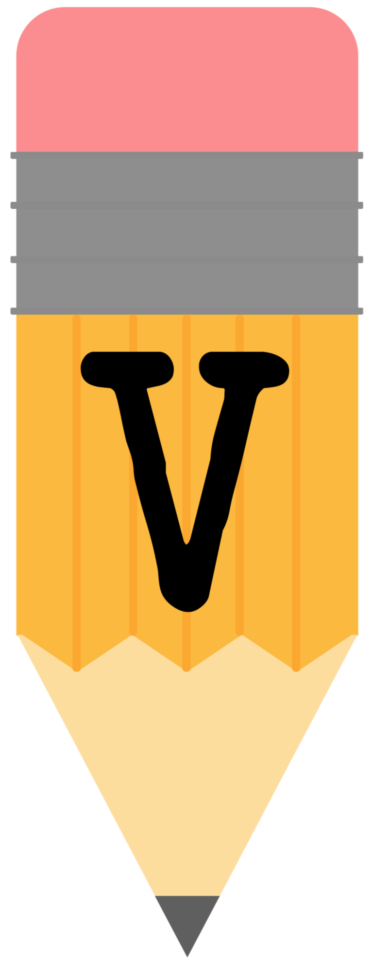 Welcome Back School Banner {Pencil Letters} - Paper Trail Design