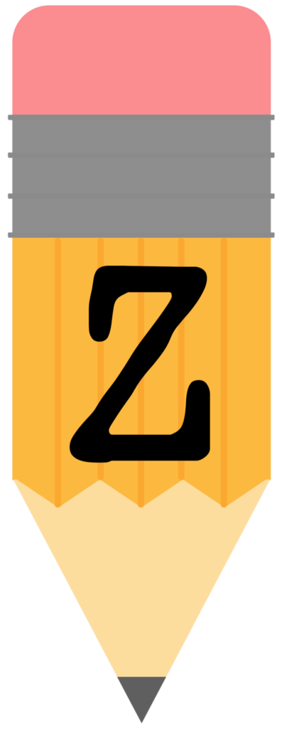 Welcome Back School Banner {Pencil Letters} - Paper Trail Design