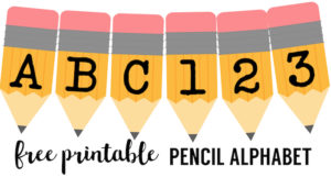 Free Printable Back to School Banner Crayons - Paper Trail Design
