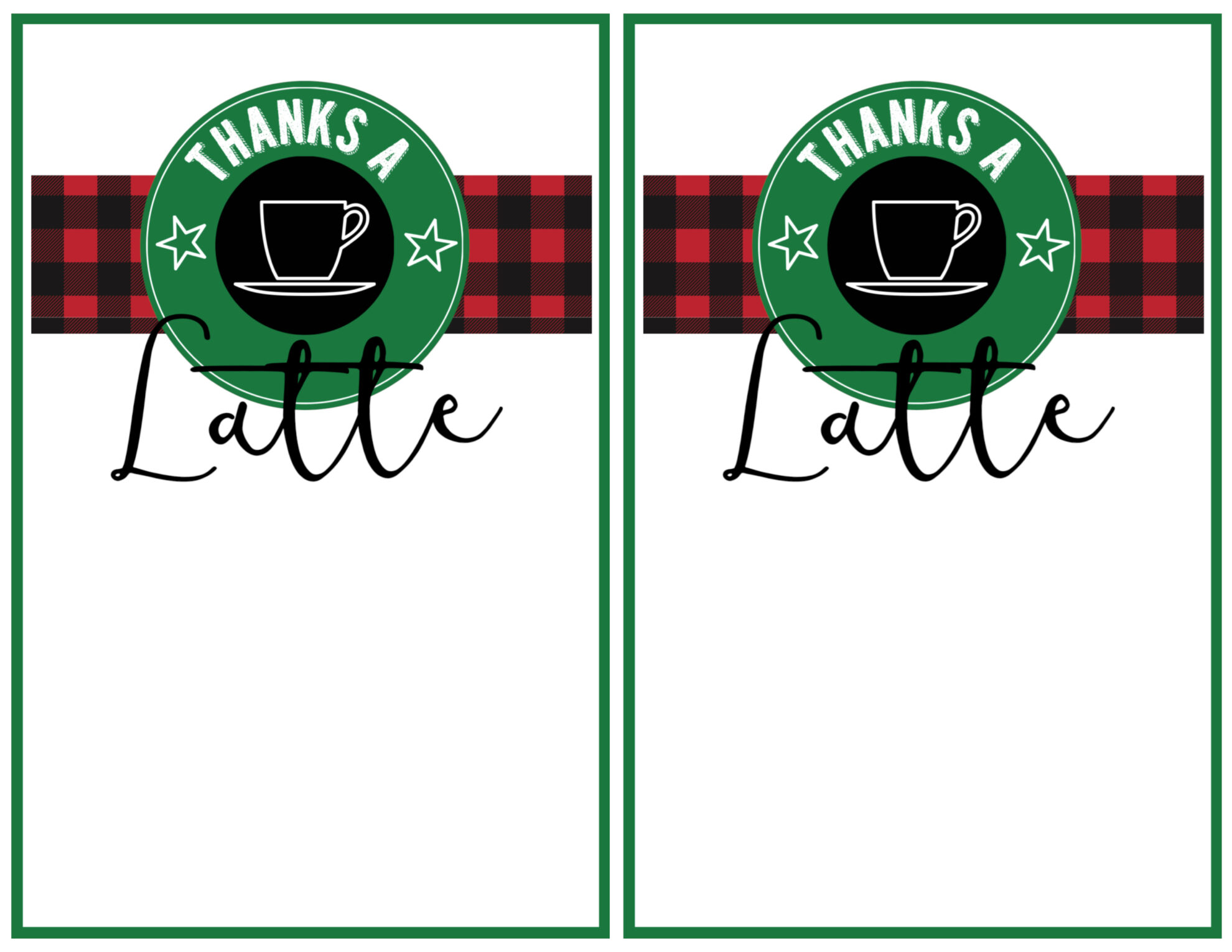 Easy Teacher Christmas Gift Idea Starbucks Gift Card Paper Trail Design