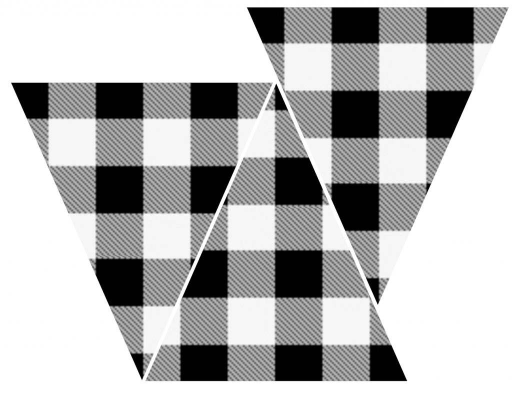 Buffalo Plaid Banner Printable {Lumberjack Party Decor} - Paper Trail ...