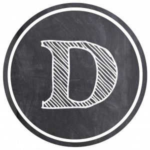 Chalkboard Banner Letters Free Printable Alphabet - Paper Trail Design