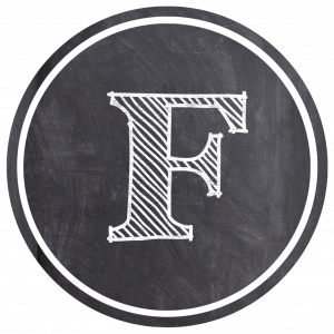 Chalkboard Banner Letters Free Printable Alphabet - Paper Trail Design