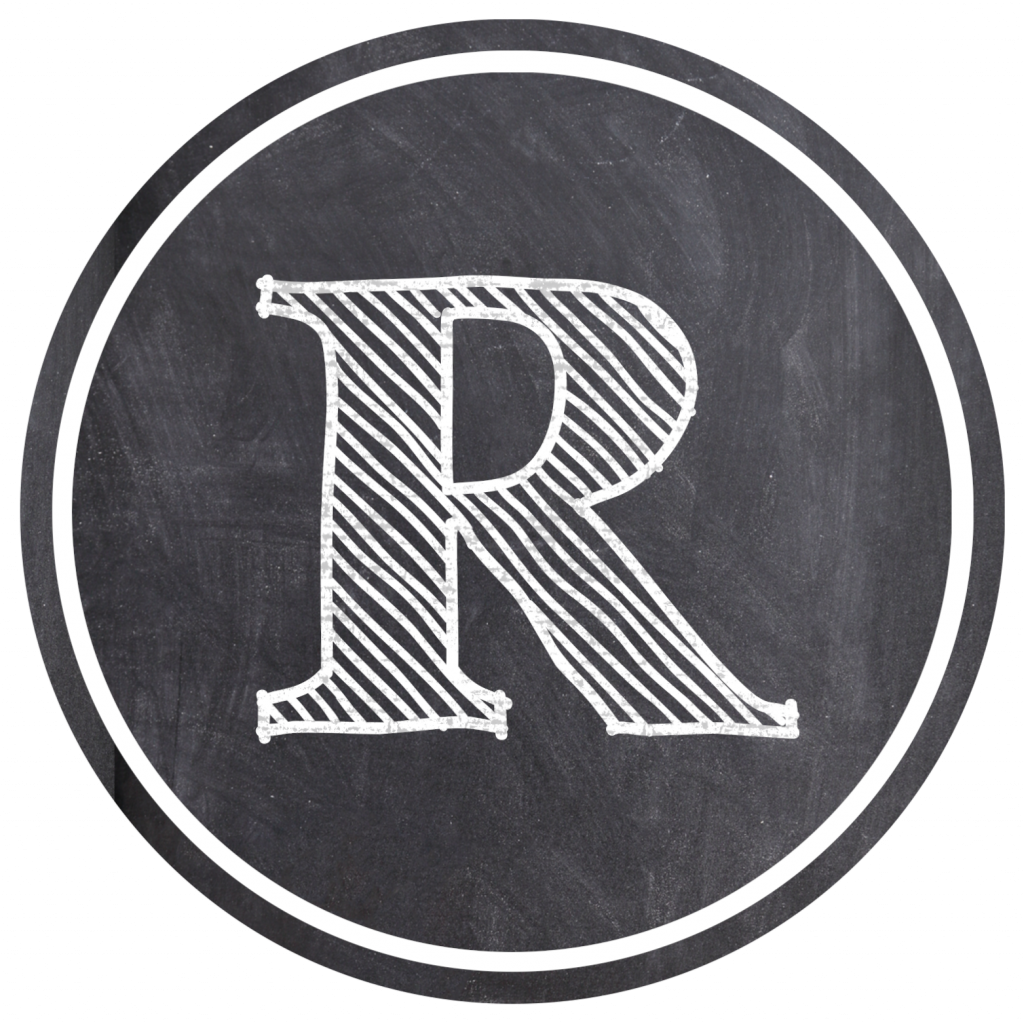 Chalkboard Banner Letters Free Printable Alphabet - Paper Trail Design