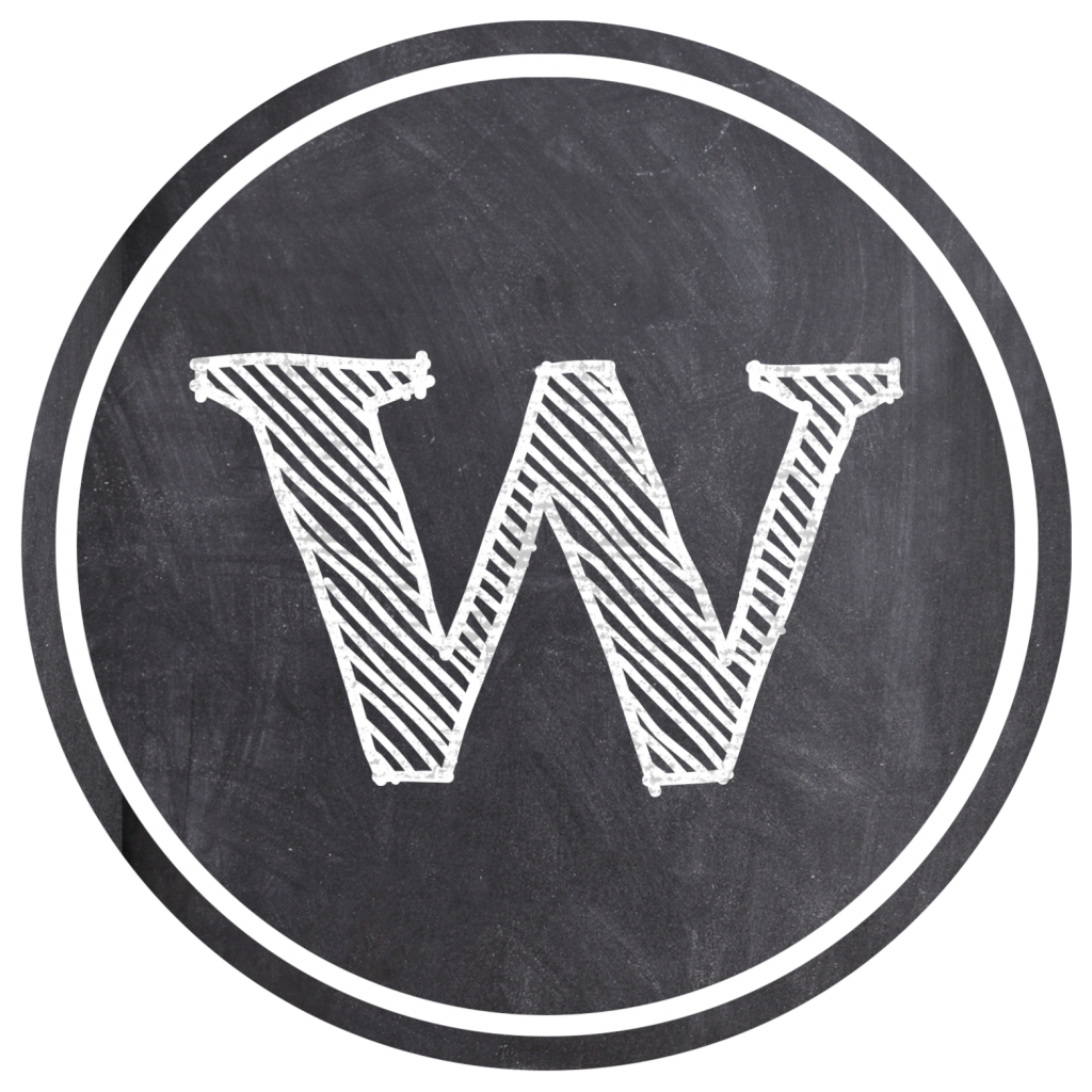 Chalkboard Banner Letters Free Printable Alphabet - Paper Trail Design