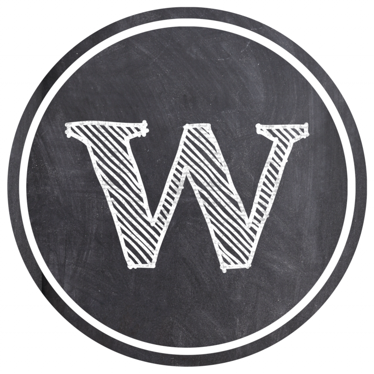 Chalkboard Banner Letters Free Printable Alphabet - Paper Trail Design