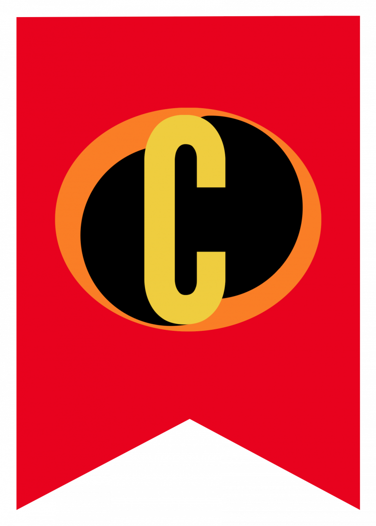 Incredibles Theme Party Banner Free Printable - Paper Trail Design