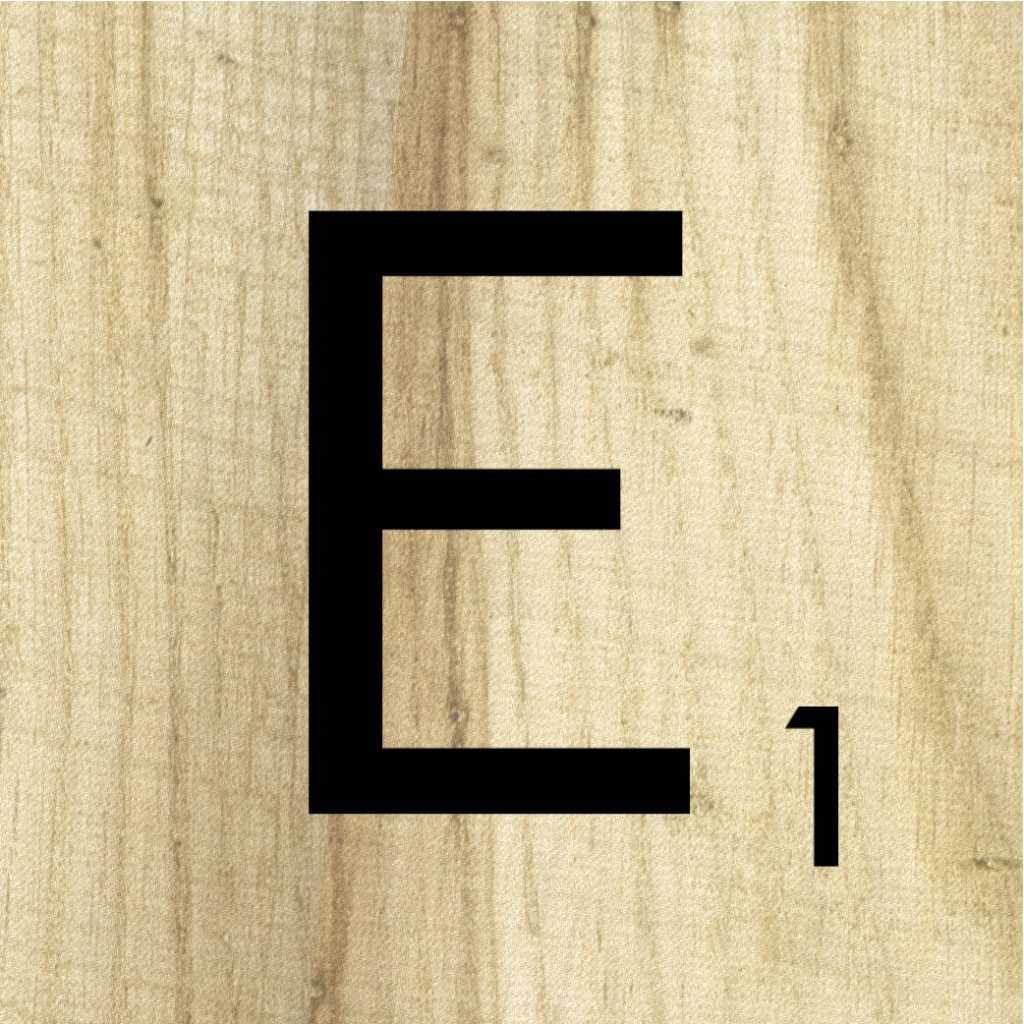 Free Printable Scrabble Letter Tiles Sign - Paper Trail Design