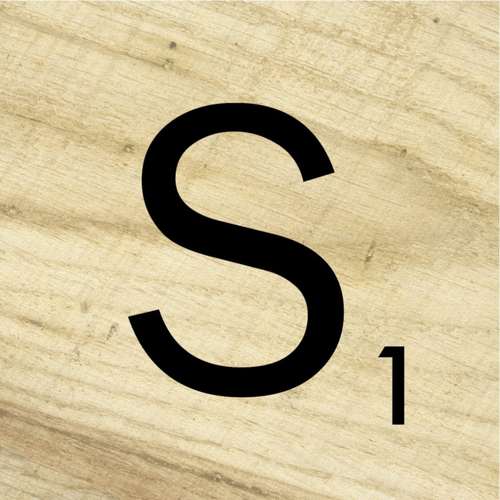 Free Printable Scrabble Letter Tiles Sign - Paper Trail Design