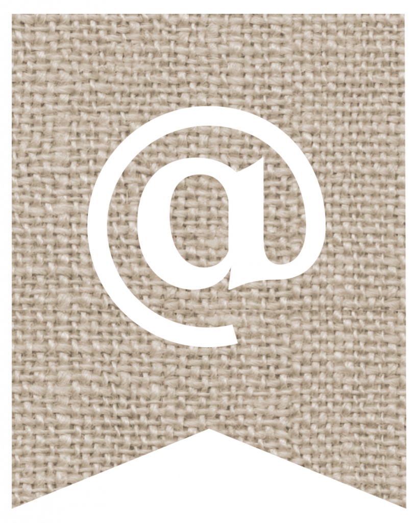 Free Printable Burlap Banner DIY Decor - Paper Trail Design