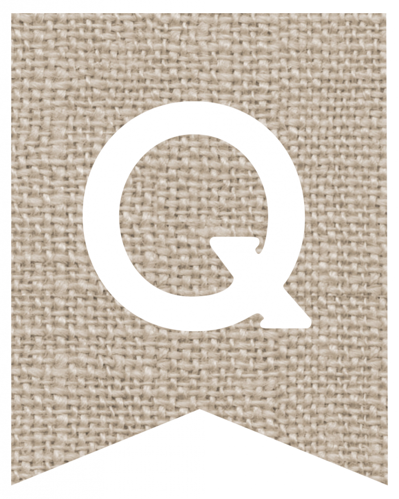 Free Printable Burlap Banner DIY Decor - Paper Trail Design