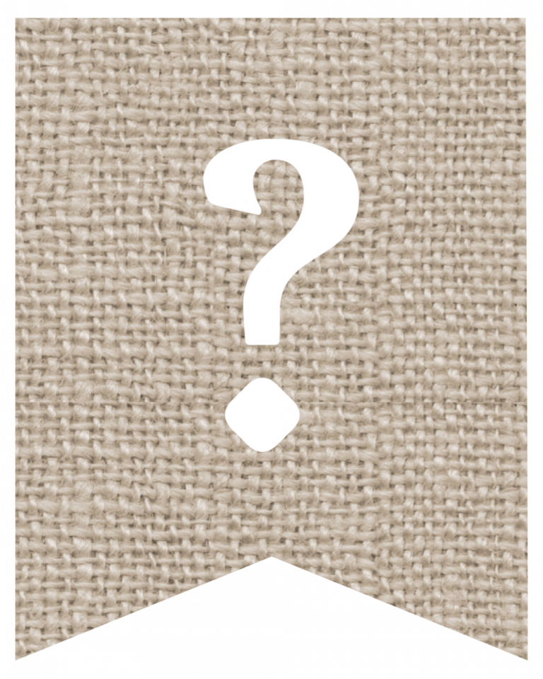 Free Printable Burlap Banner DIY Decor - Paper Trail Design