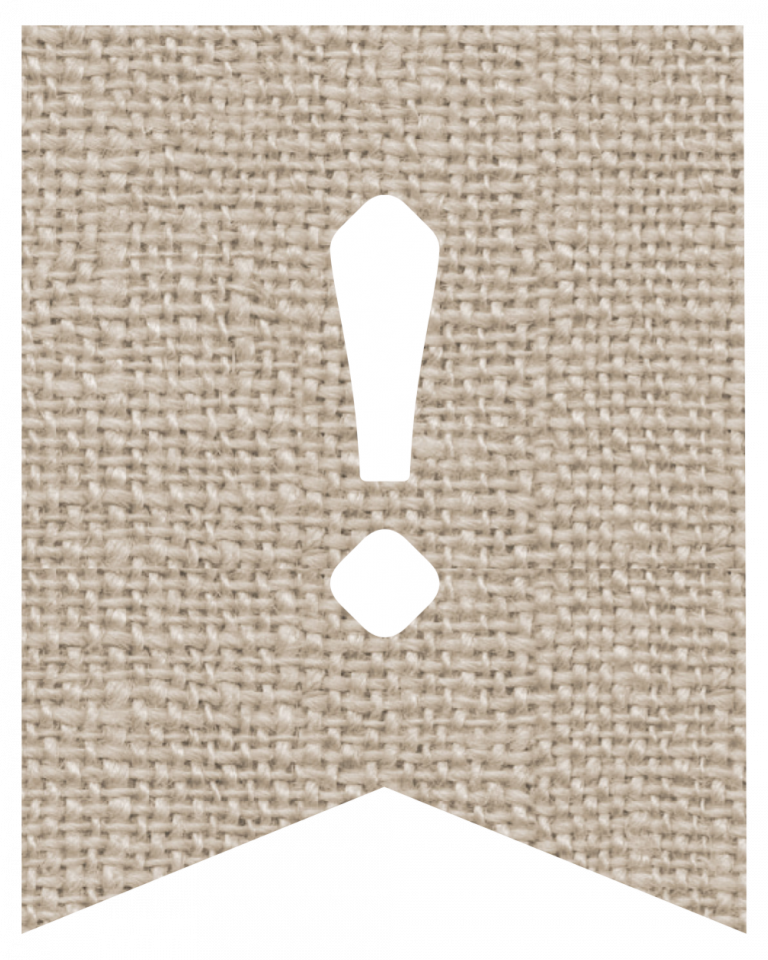 Free Printable Burlap Banner DIY Decor - Paper Trail Design