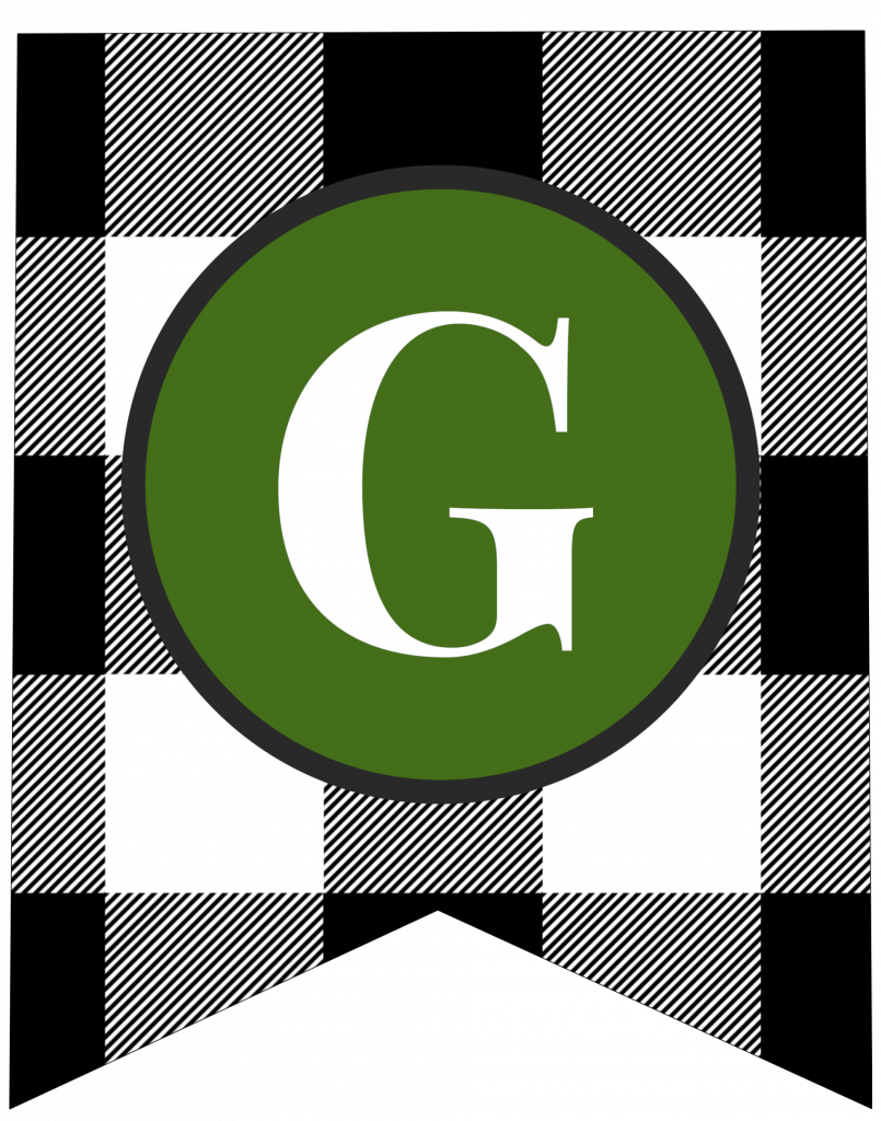 Free Printable Christmas Banner Letters Template - Paper Trail Design