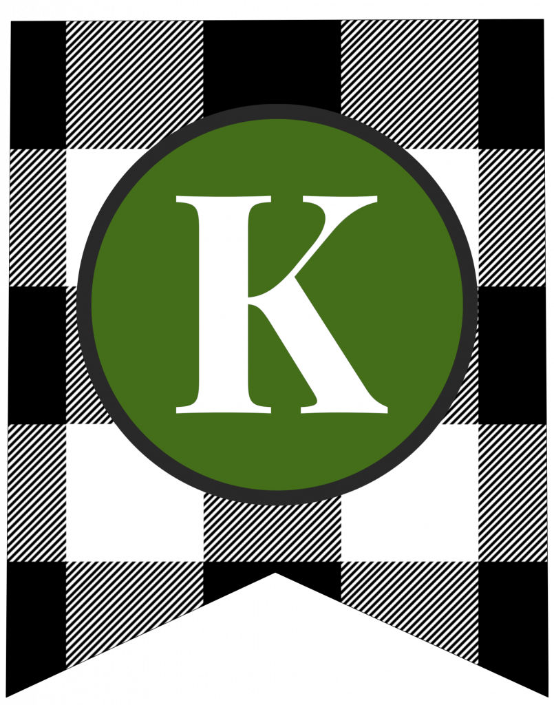 Free Printable Christmas Banner Letters Template - Paper Trail Design