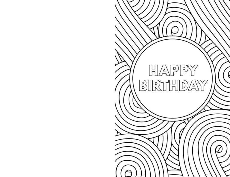 Free Printable Birthday Cards - Paper Trail Design