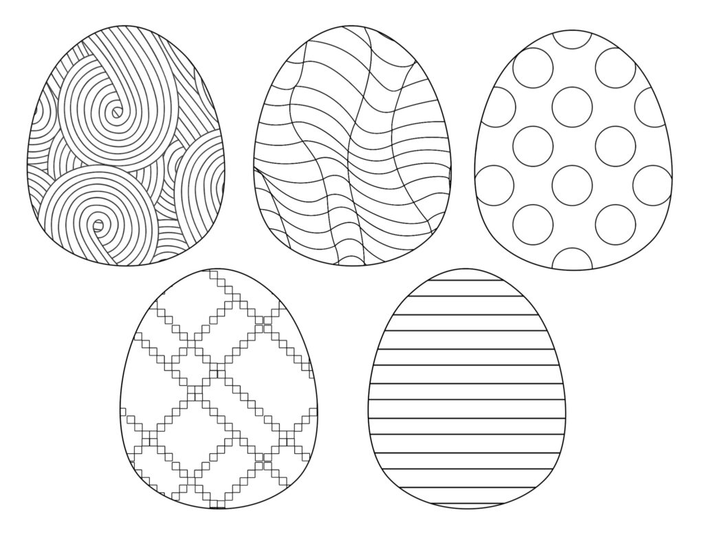 Free Printable Easter Coloring Sheets - Paper Trail Design