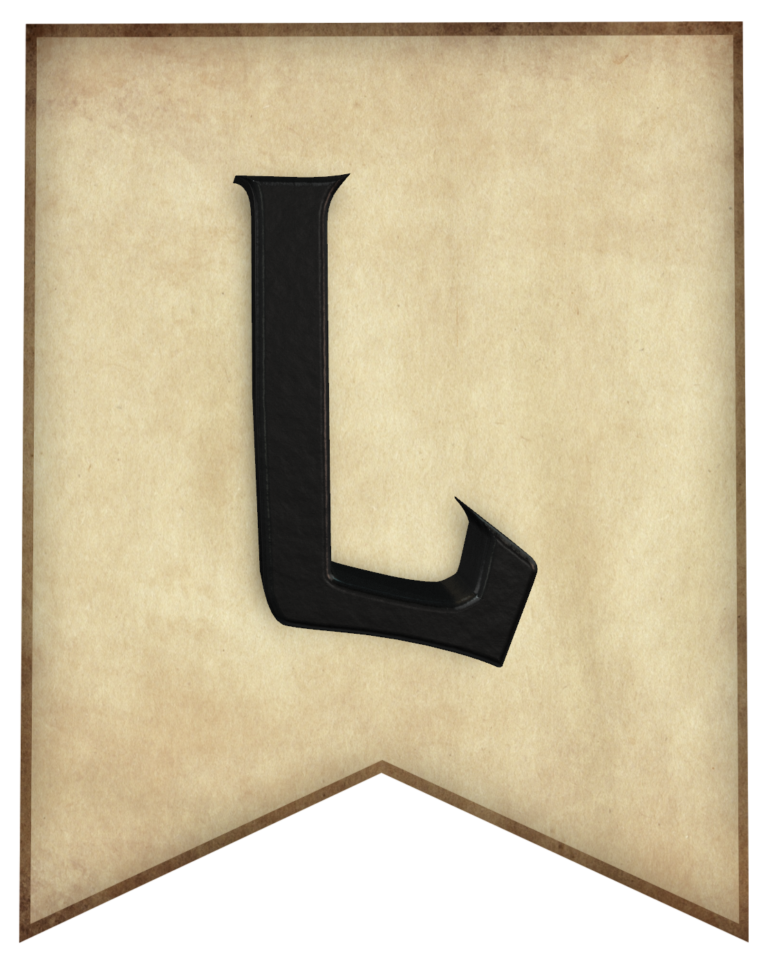 Free Printable Harry Potter Banner Letters - Paper Trail Design
