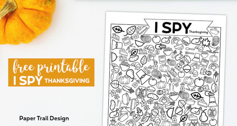 Thanksgiving Coloring Pages {Free Printable} - Paper Trail Design