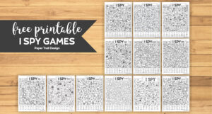 Free Printable Star Wars I Spy {Party Game} | Paper Trail Design