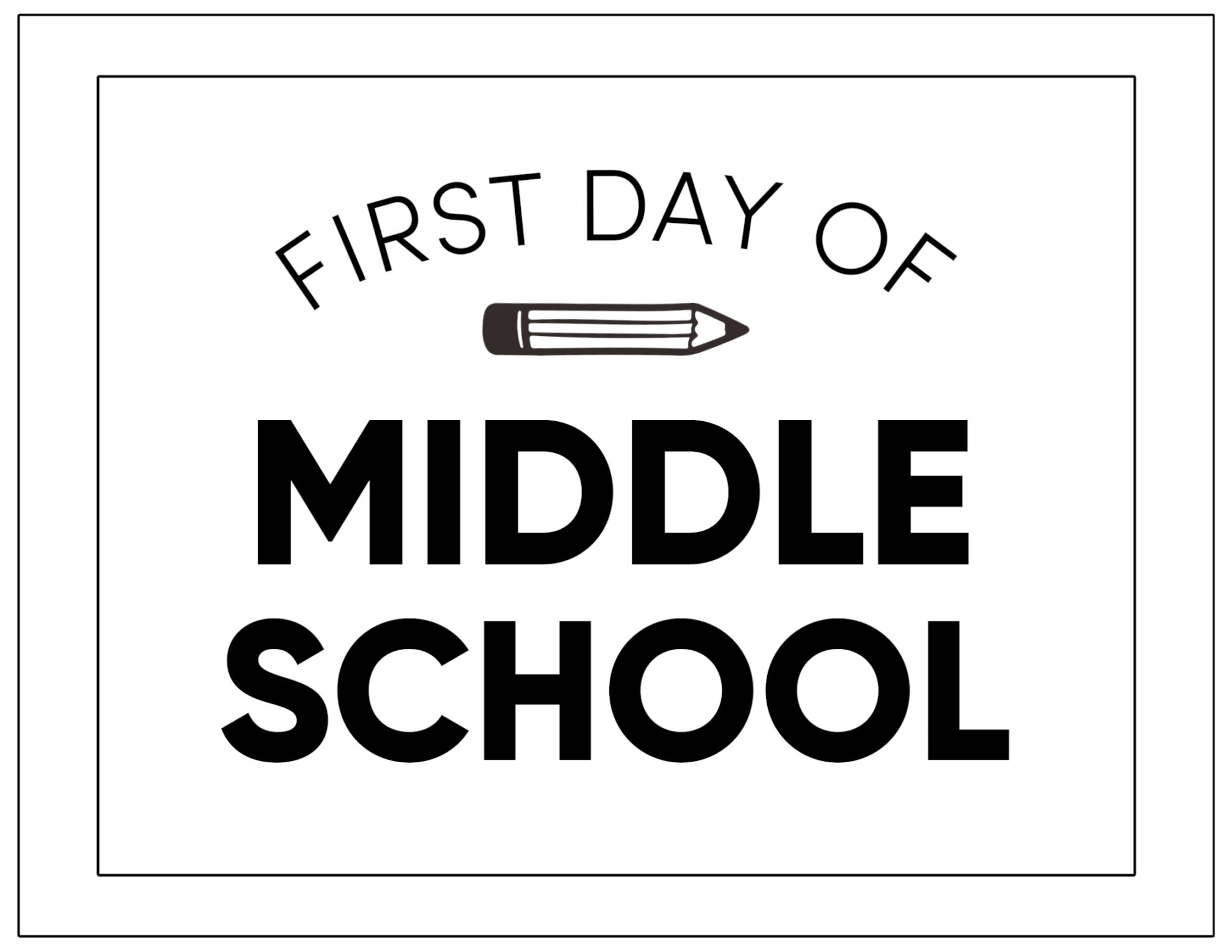 First Day Of Middle School Telegraph