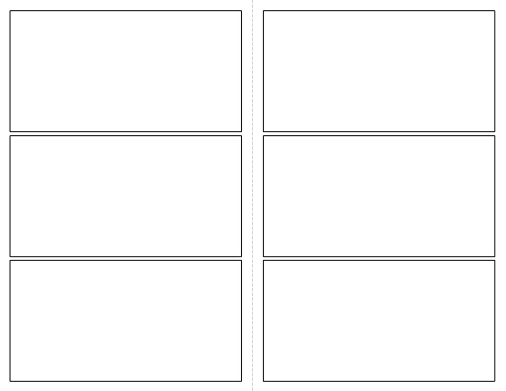 Free Printable Comic Strip Template Pages - Paper Trail Design