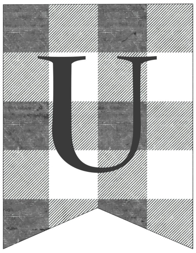 Free Printable Rustic Banner - Paper Trail Design