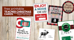 Best Teacher Christmas Gift Ideas - Paper Trail Design