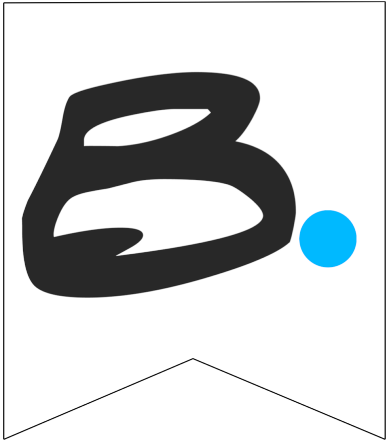 Free Printable Friends Banner - Paper Trail Design