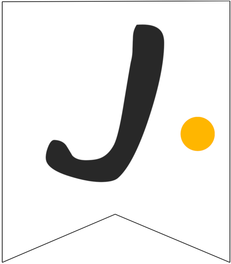 Free Printable Friends Banner - Paper Trail Design