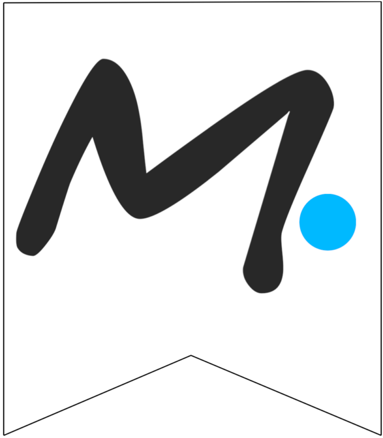 Free Printable Friends Banner - Paper Trail Design