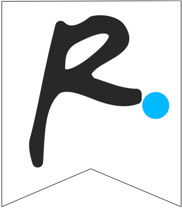 Free Printable Friends Banner - Paper Trail Design