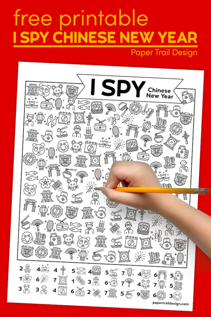Free Printable I Spy Chinese New Year Activity - Paper Trail Design