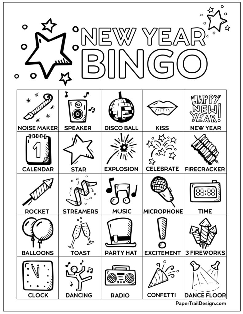 Free Printable New Year s Bingo Cards Paper Trail Design free-printable-new-year-s-bingo-cards-paper-trail-design