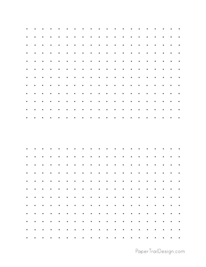 Dots and Boxes Game Printable - Paper Trail Design