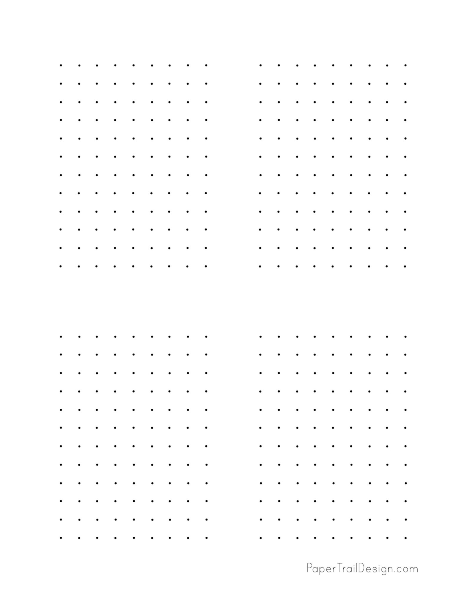 Dots and Boxes Game Printable - Paper Trail Design