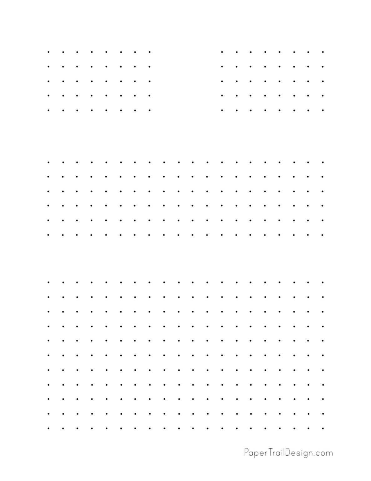 Dots and Boxes Game Printable - Paper Trail Design