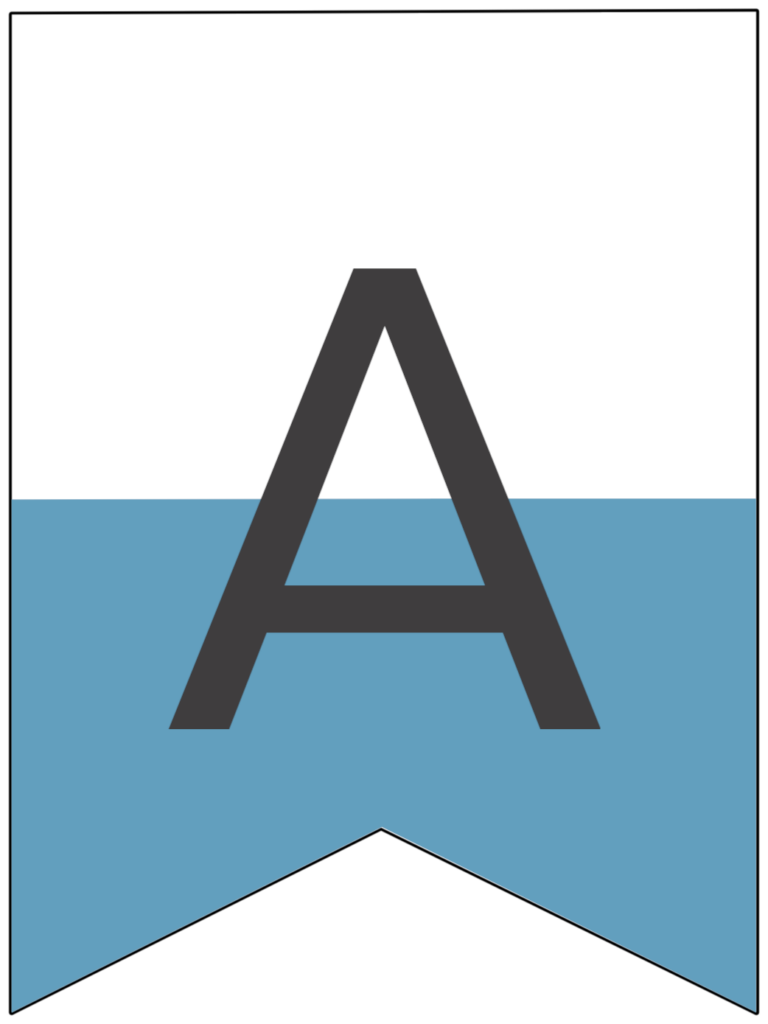 Colorful Happy Birthday Banner Printable - Paper Trail Design